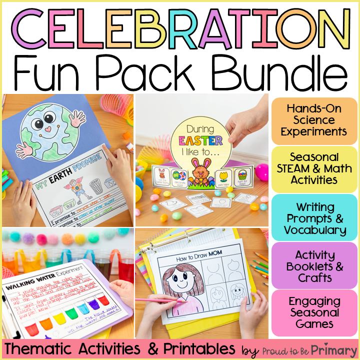 Holiday Crafts, Activities, Games, Literacy & Math Bundle