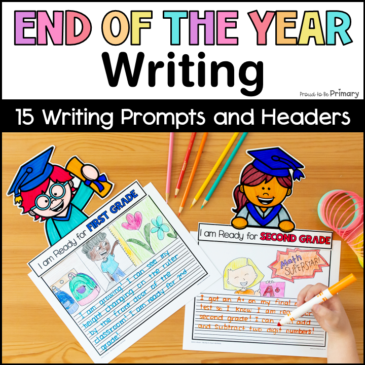 End of Year Summer Writing Prompts Craft Fun End of Year Writing Activ