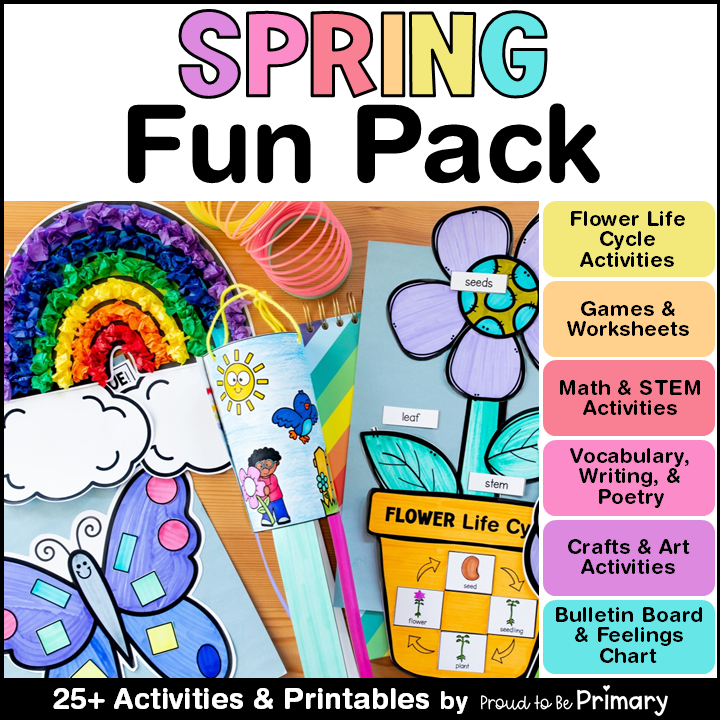 Spring Bulletin Board Ideas Door Decor Parts of a Plant Coloring Sheets