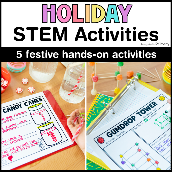 Christmas Science STEM Candy Cane Activities How to Catch a Gingerbrea