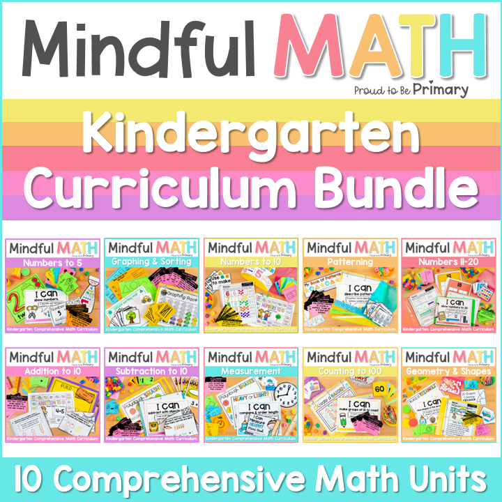 Kindergarten Math Worksheets Assessment Curriculum Kinder Addition Sub