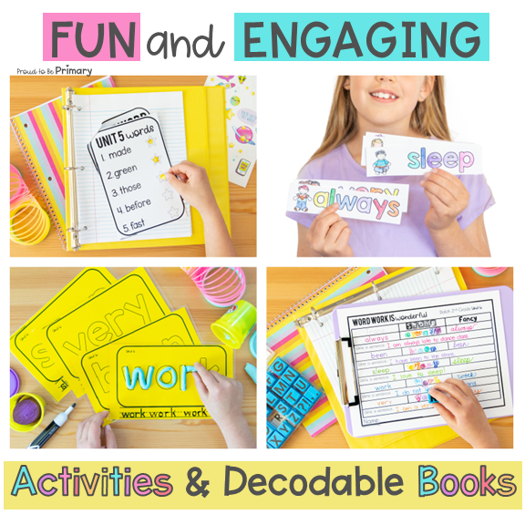 Dolch Sight Words Second Grade Activities & Worksheets – Proud to be ...