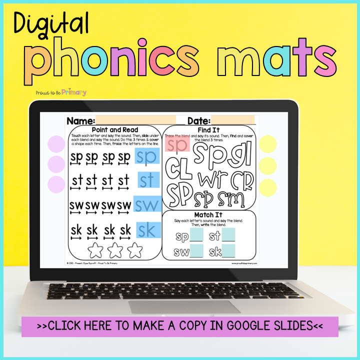 Consonant Blends Worksheets & Fluency Passages - Literacy & SOR Activi ...