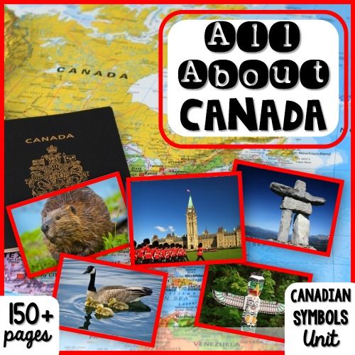 Canada {Canadian Symbols} Unit – Proud to be Primary