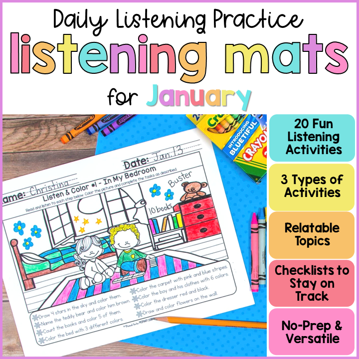 Listening Activities for January