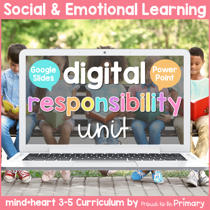 DIGITAL Responsibility Lessons and Activities for Grades 3-5