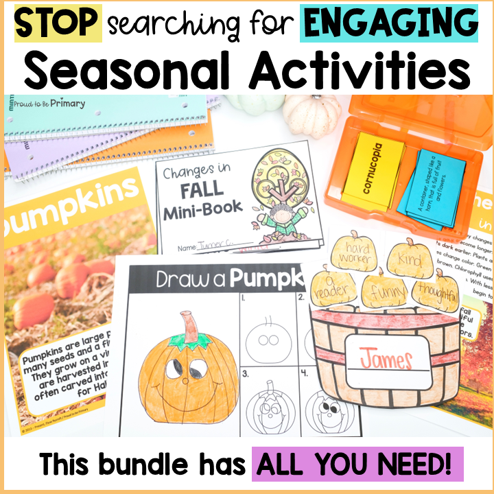 Seasons Non-Fiction ELA & Science {Fall, Winter, Spring, Summer} BUNDL ...