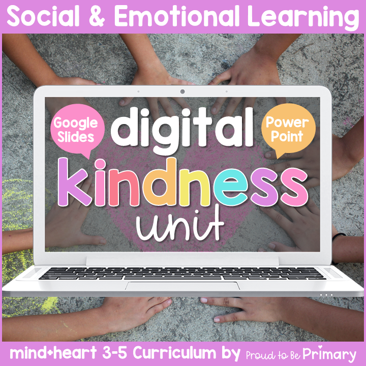 DIGITAL Kindness Lessons and Activities for Grades 3-5