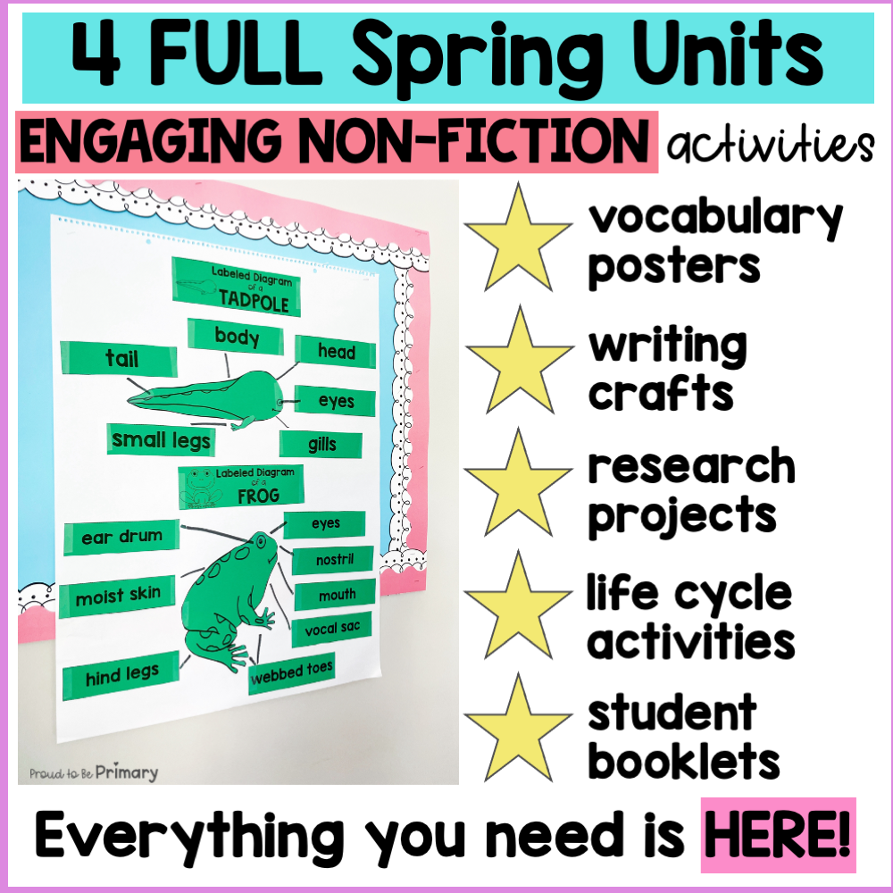 Spring Life Science BUNDLE – Proud to be Primary