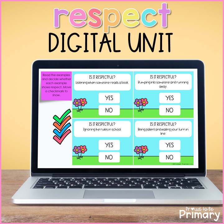 DIGITAL Respect Lessons and Activities for Grades 3-5 – Proud to be Primary