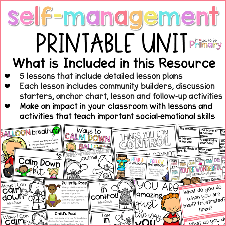 Social Emotional Learning Curriculum SEL K-2 BUNDLE – Proud to be Primary