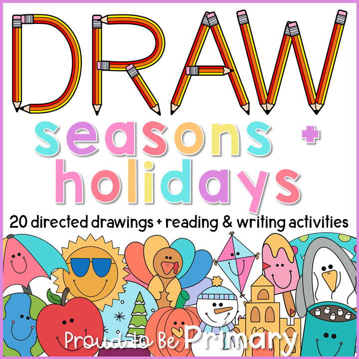 Directed Drawing, Writing, & Reading Activities for Fall, Winter, Spri