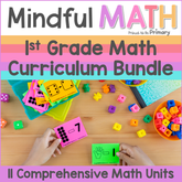 Grade 1 MATH Curriculum - 1st Grade Math Bundle for the Entire Year