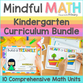 Kindergarten Math Curriculum - 100 Math Lessons, Math Centers, Workshe