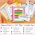 Poem of the Week 1 - 22 poems for September to January