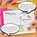 February Reading Comprehension Passages: Daily Comprehension Mats