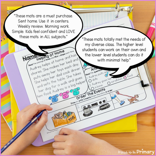 May Reading Comprehension Passages – Proud to be Primary