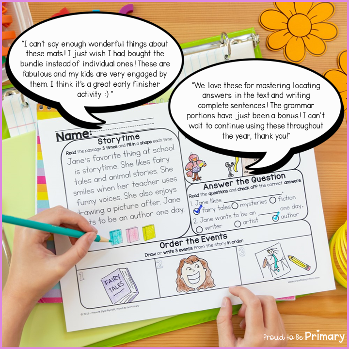 March Reading Comprehension Passages – Proud to be Primary