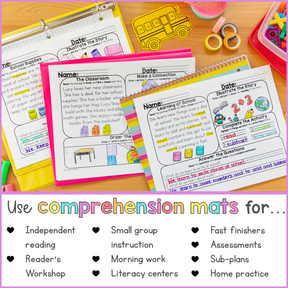 Reading Comprehension Passages Bundle