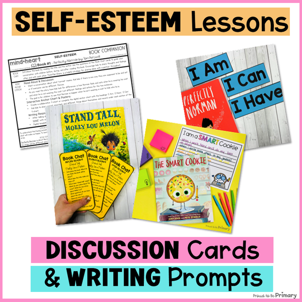 Self-Esteem Book Companion Lessons & Activities – Proud to be Primary
