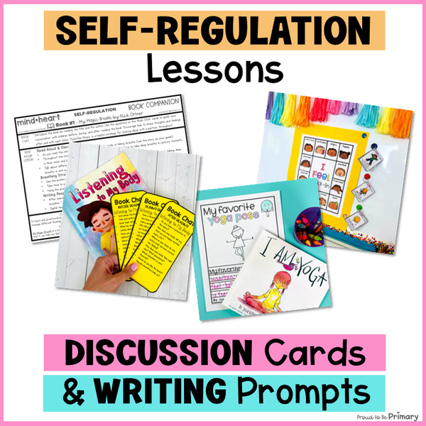 Self-Regulation SEL Read Aloud Activities & Books Yoga Cards Breathing