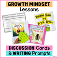 Growth Mindset Read Aloud Picture Book Activities - Sort, Crafts, Colo
