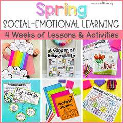 Spring Activities & Crafts- Growth Mindset & Social Emotional Learning