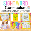 Dolch Sight Words Program BUNDLE (Pre-Primer to Third Grade)