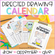 Monthly Editable Directed Drawing Calendar 2025 2026 through 2030 - Ke