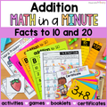 Addition Fact Fluency: Math Unit for Grades 1, 2, and 3