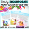 Summer Sunflowers Starfish Bees Life Cycle Craft Vocabulary Science Ac
