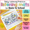 Listening Activities for Back to School (August or September)
