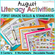 1st Grade Back to School Literacy Centers, Worksheets & Reader