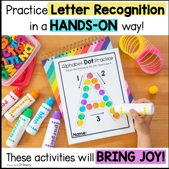 Alphabet Activities - 16 Resource Bundle - Literacy Centers, Posters,