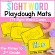 Sight Word Playdough Mats - Dolch Sight Word List Activities - Printin
