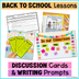 Back to School Book Companion & Read Aloud Activities Bundle