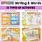 Spring April May Writing Prompts Activities, Word Work - Opinion, Crea