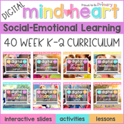 Social Emotional Learning DIGITAL Curriculum for Kindergarten to 2nd