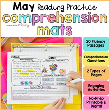 May Reading Comprehension Passages