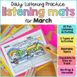 March Spring Activities Following Directions Listening Activity Listen