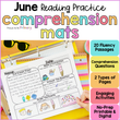 Summer Reading Comprehension Passages