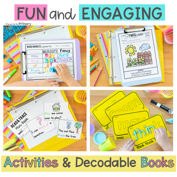 Dolch Sight Words First Grade Activities & Worksheets – Proud to be Primary