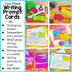 Fun Writing Prompts Kindergarten 1st 2nd Grade Monthly Journal Cards A