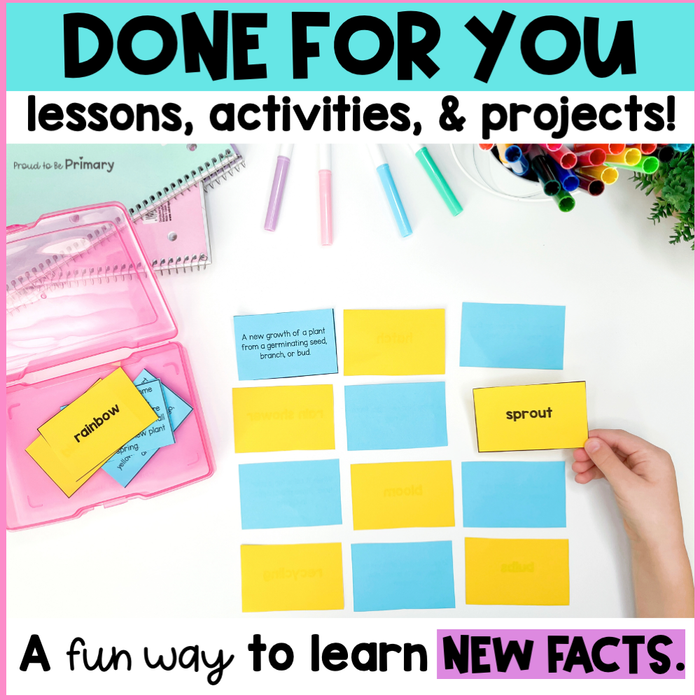 Spring Season Science & Non-Fiction ELA Unit