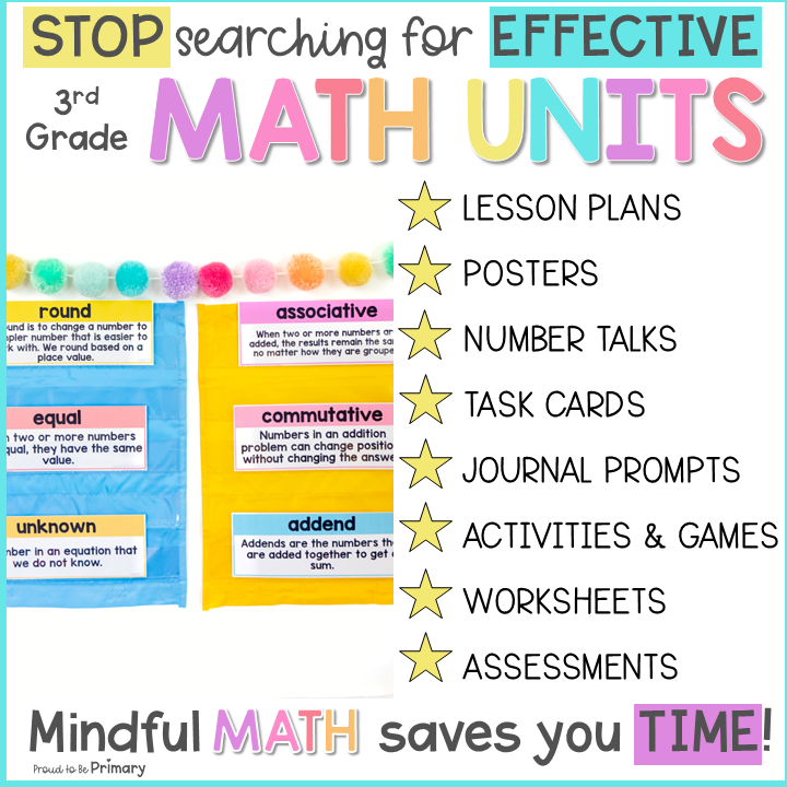 Grade 3 Math Unit - 3rd Grade Addition and Subtraction to 1000 with Re ...