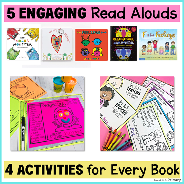 Emotional Regulation Read Aloud Books and Activities - Feelings Check