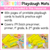 Dolch Sight Words Playdough Mats