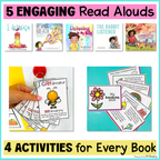 Self-Regulation SEL Read Aloud Activities & Books Yoga Cards Breathing