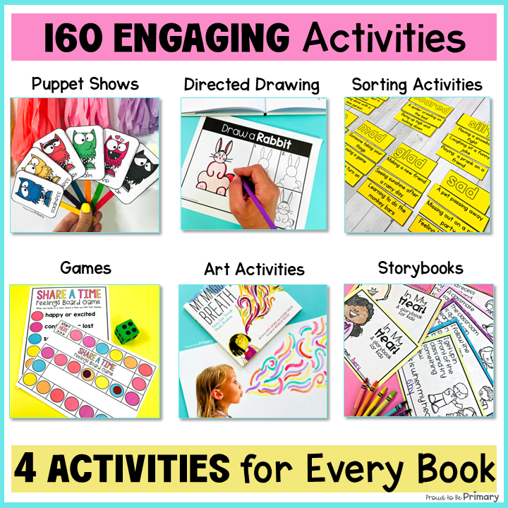 Social-Emotional Learning Book Companion Lessons & Activities BUNDLE ...
