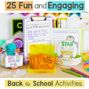 First Week of School SEL Activities Community Building, All About Me